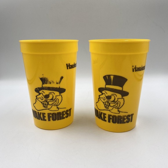 Hardee's | Kitchen | Vintage Wake Forest Demon Deacons Plastic Ncaa ...